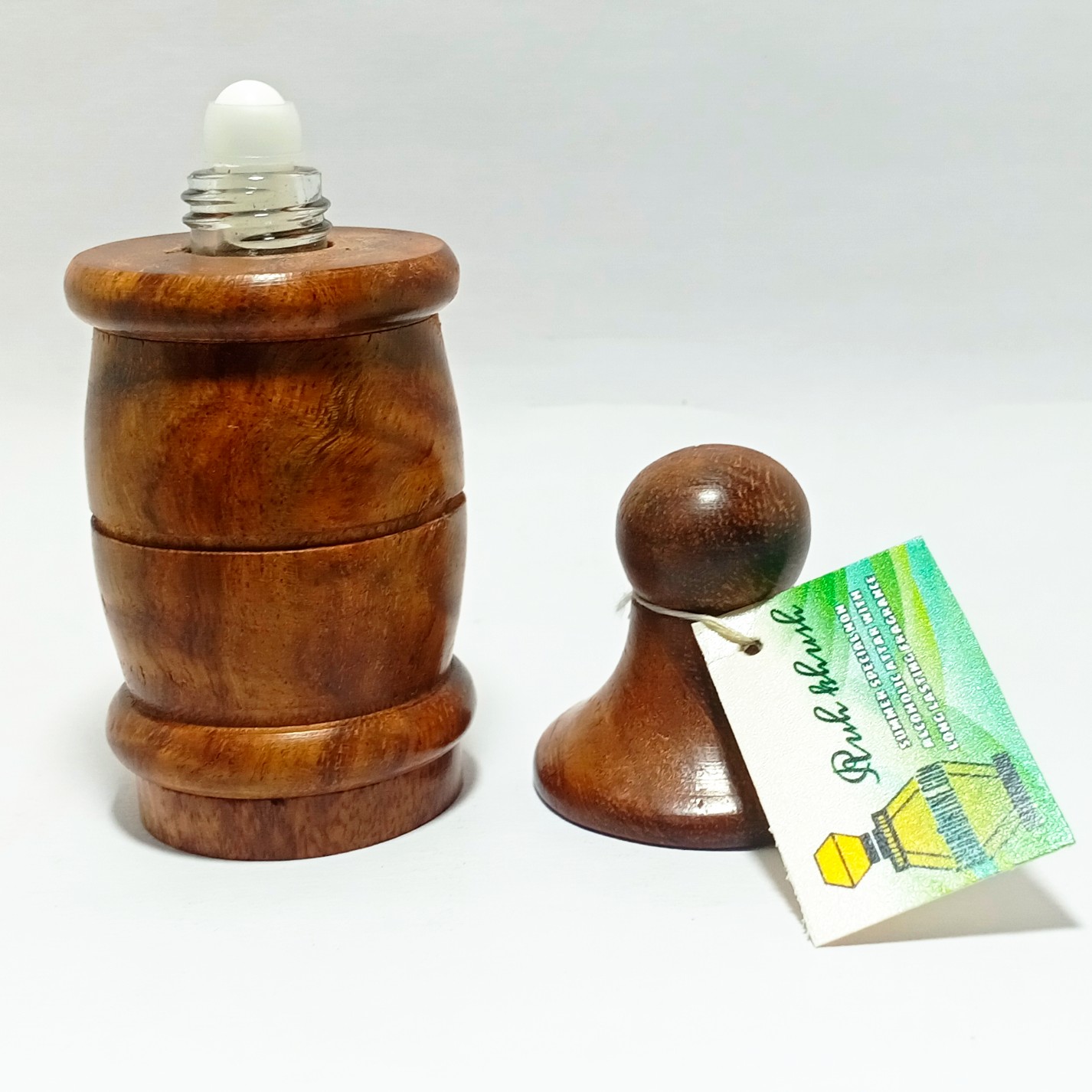 Ruh khas Summer spical attar with uniq wooden bottle 6ml pack ...