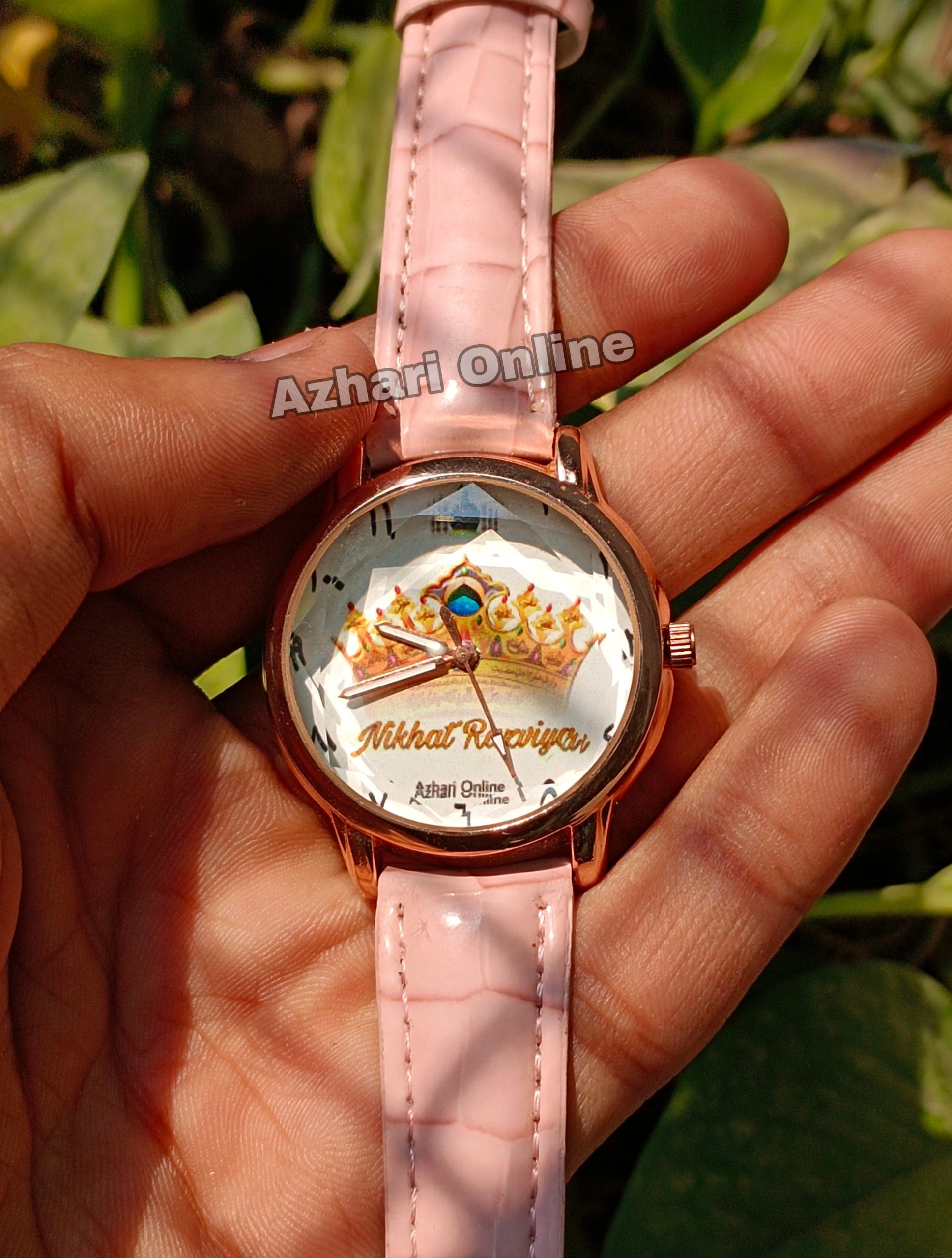 Customize watch for girls - AzhariOnline